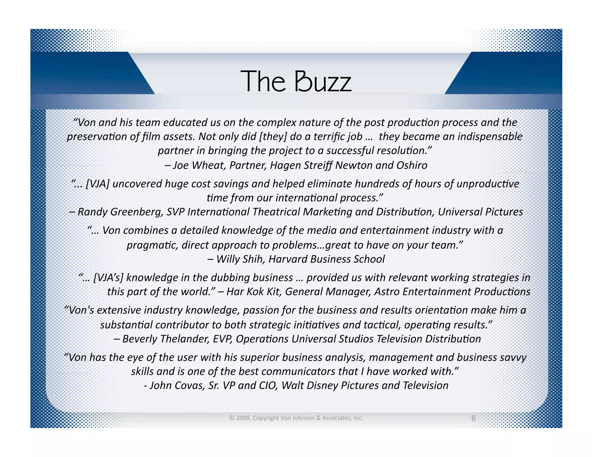 VJA Presentation | PDF