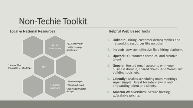 2016 Wonder Woman Tech - Building tech as a non-techie (deck) | PDF
