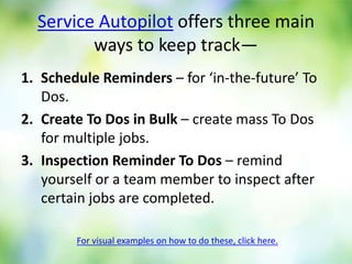 3 Reasons Service Autopilot's "To Do" Lists Will Make Your Life Easier ...