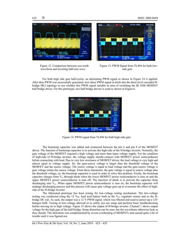 Hardware implementation of single phase three-level cascaded h-bridge multilevel inverter using ...