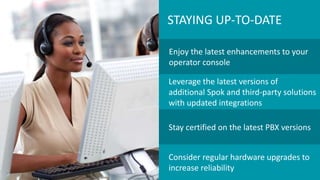 Connecting Your Operator Console for Smarter Clinical Communications | PPTX