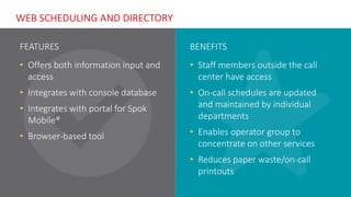 Connecting Your Operator Console for Smarter Clinical Communications | PPTX