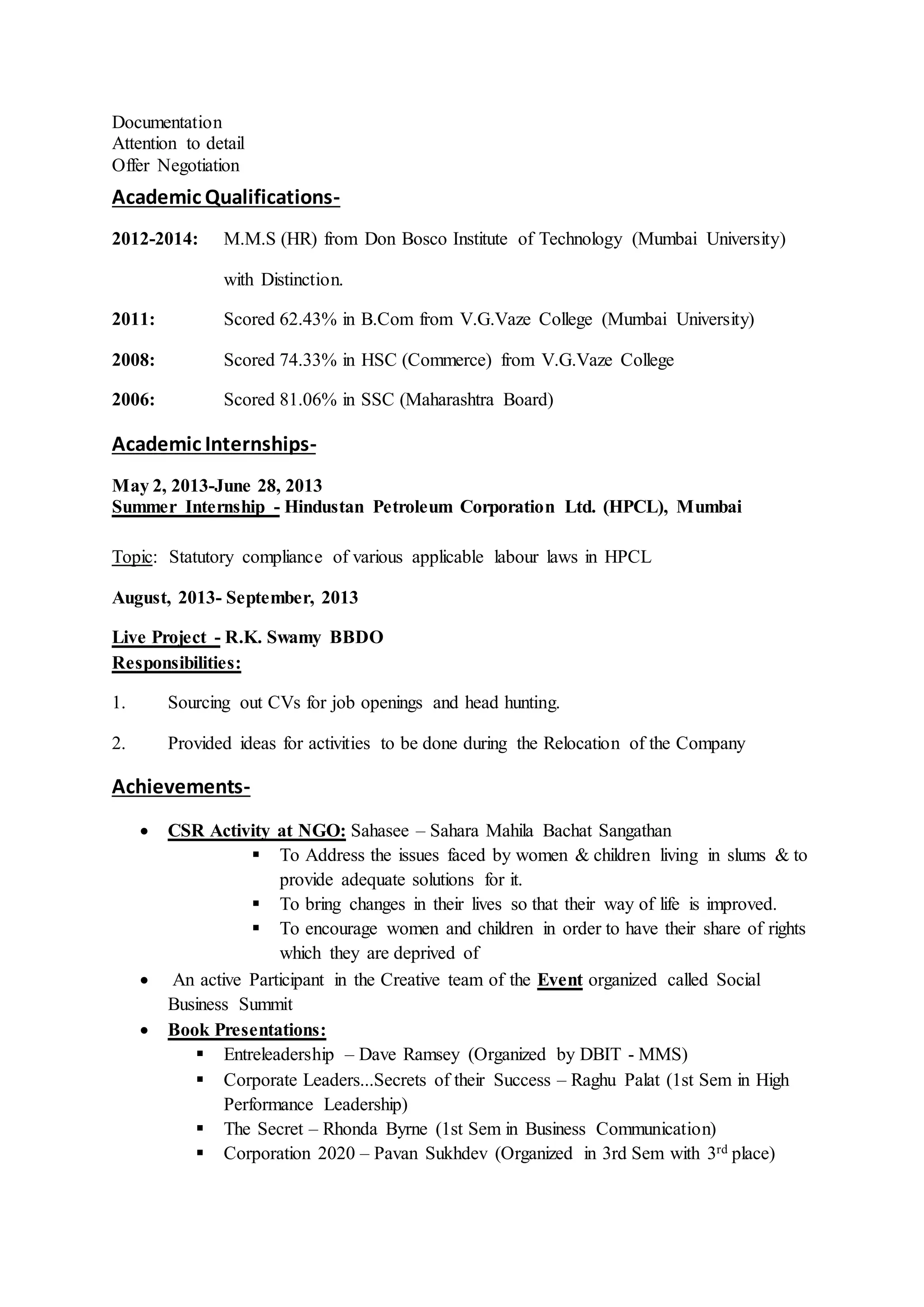 Aloyna Resume | DOCX