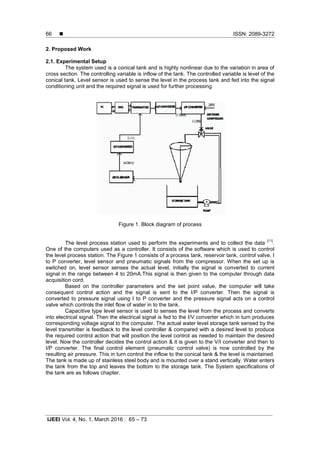 Soft Computing Technique and Conventional Controller for Conical Tank Level Control | PDF
