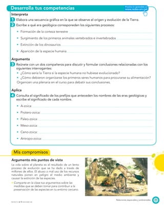 072 089 se ciencias sociales 4 und-3_evolucion y primeros pobladores | PDF