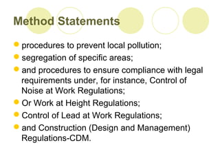 072 Method Statement | PPT