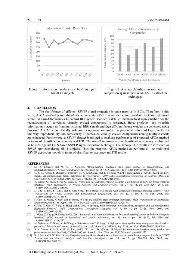 Adaptive filters based efficient EEG classification for steady state visually evoked potential ...