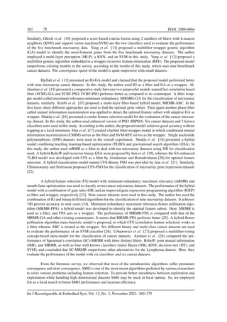 A hybrid wrapper spider monkey optimization-simulated annealing model for optimal feature ...