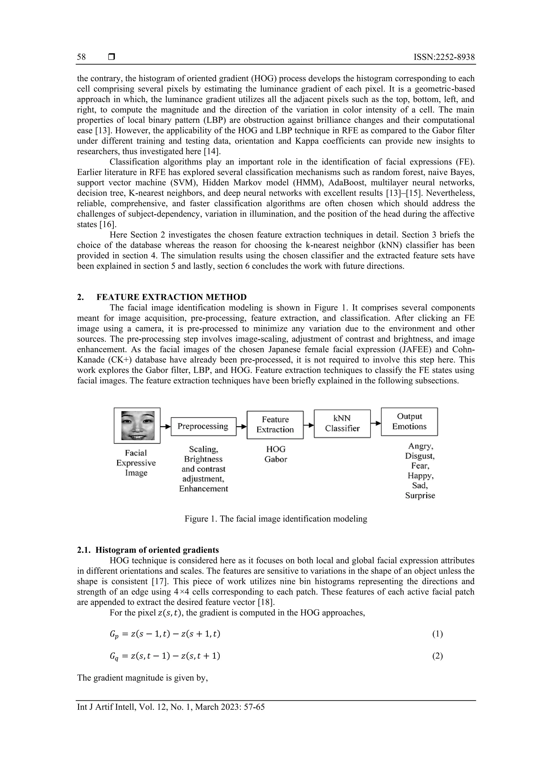 K-nearest neighbor based facial emotion recognition using effective features | PDF | Photo ...