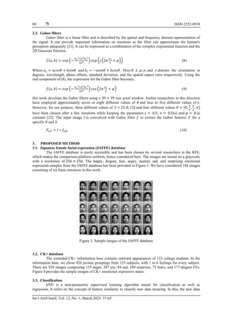 K-nearest neighbor based facial emotion recognition using effective features | PDF