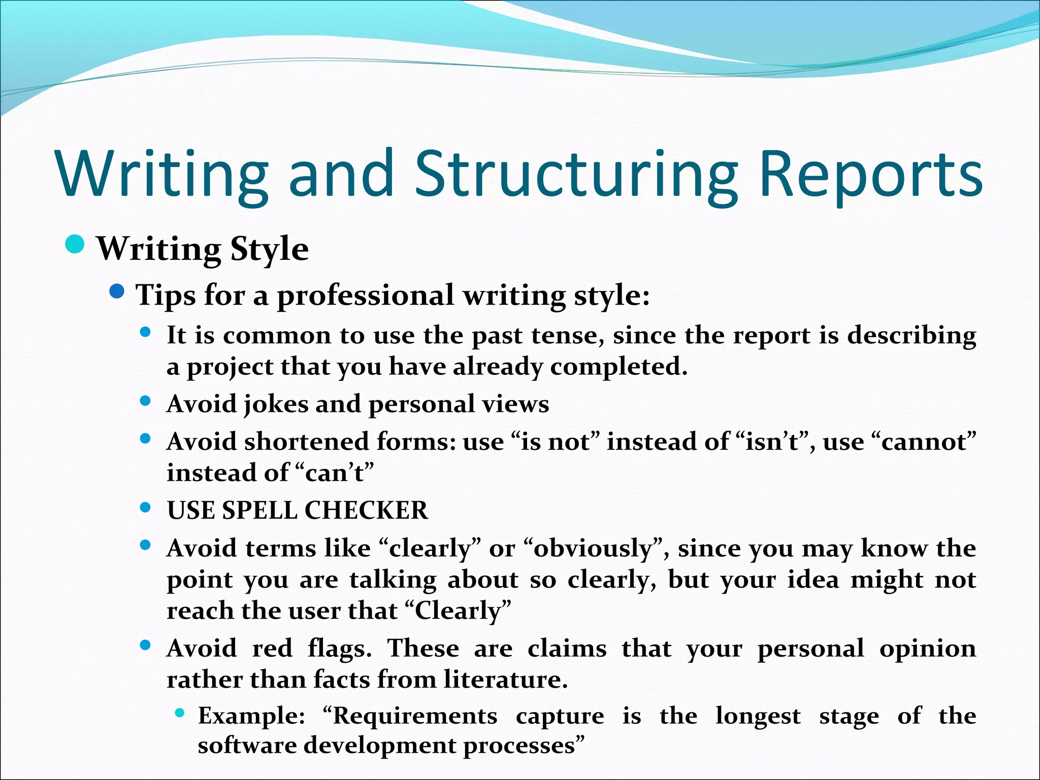 how to write your project documentation | PPT