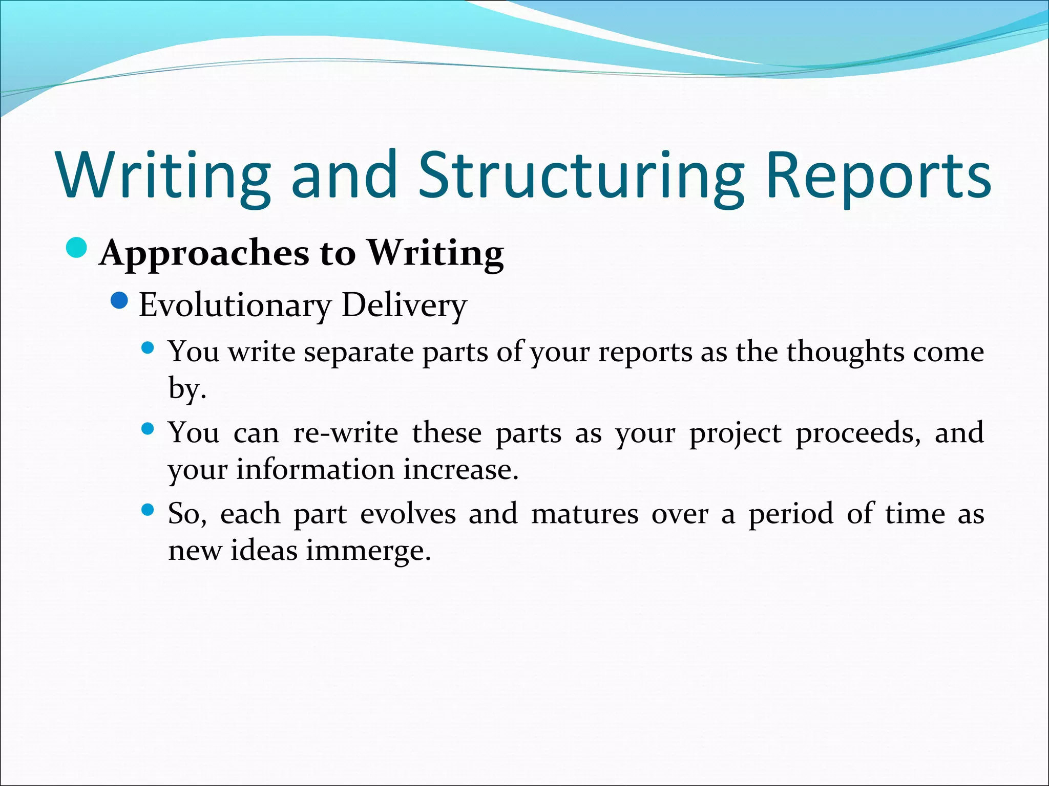 how to write your project documentation | PPT