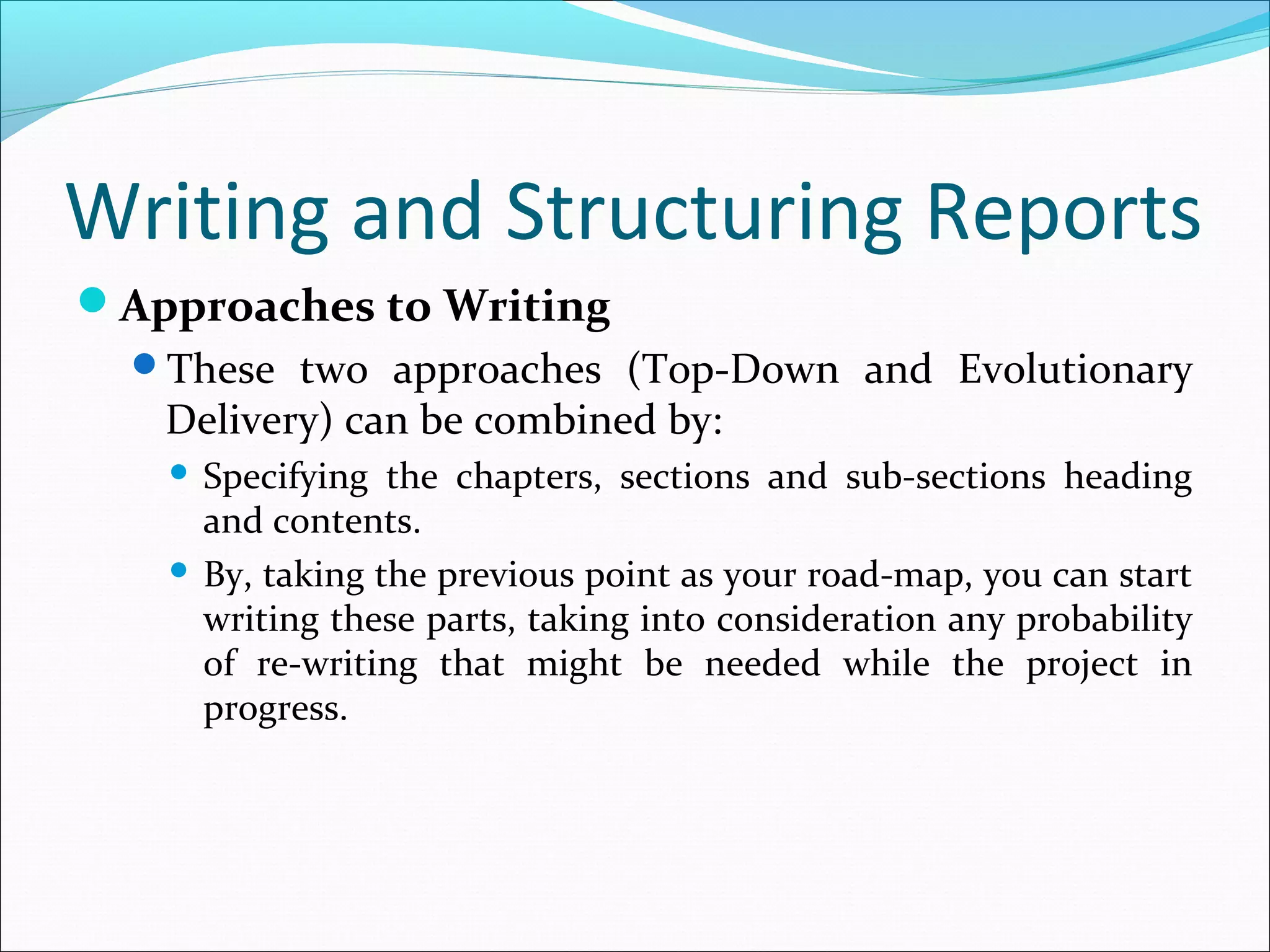 how to write your project documentation | PPT