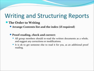 how to write your project documentation | PPT