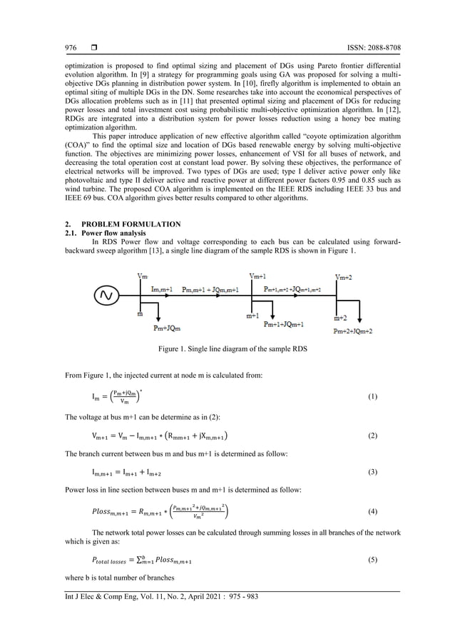 Coyote multi-objective optimization algorithm for optimal location and sizing of renewable ...