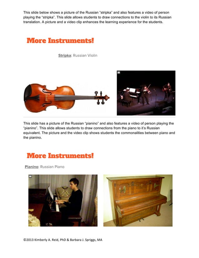 PA_edTPA_Task 1_Part C_Instructional_Materials | PDF | Music ...