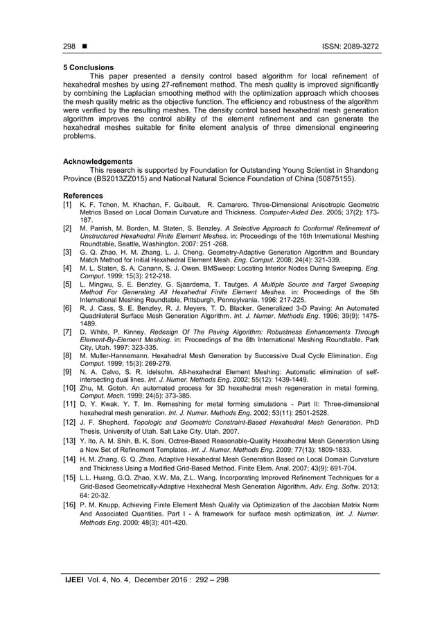 A Density Control Based Adaptive Hexahedral Mesh Generation Algorithm | PDF | 3-D Graphics ...