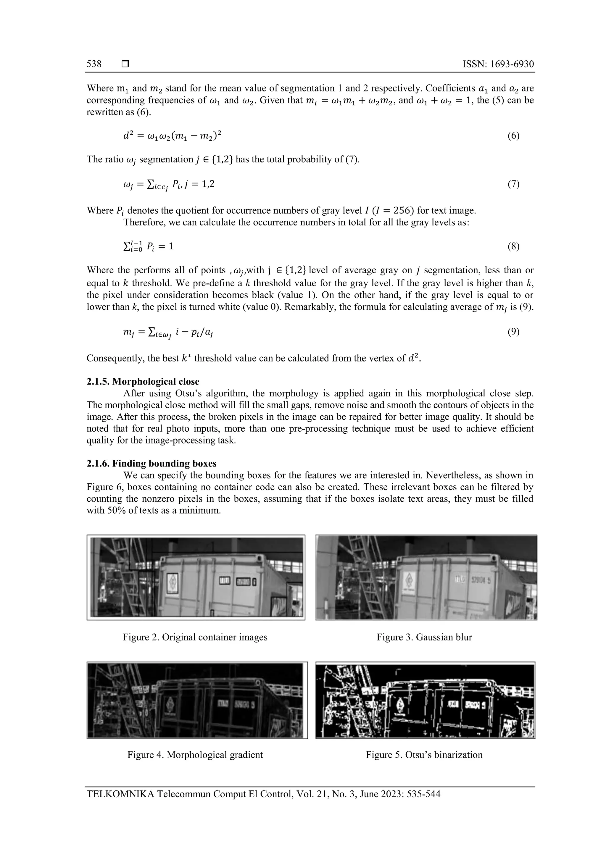 Digital Transformation For Shipping Container Terminals Using Automated Container Code