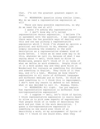 New Concepts: Representative Expressions and Manifestation Statements (Transcript) | RTF