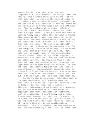 New Concepts: Representative Expressions and Manifestation Statements ...