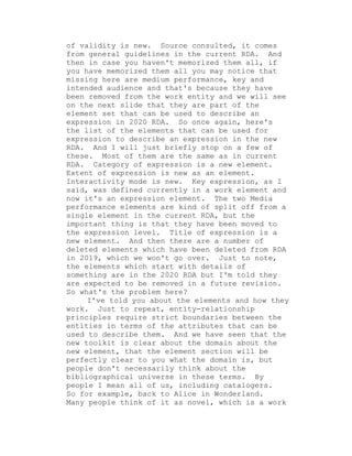 New Concepts: Representative Expressions and Manifestation Statements ...