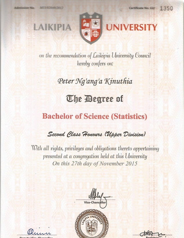 degree certificate | PDF