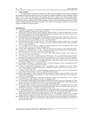 Coupled random PWM technique for dual inverter fed induction motor ...