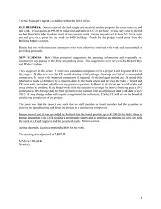 07252011 minutes draft | PDF