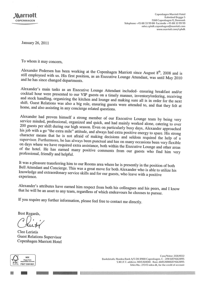 letter of recommendation 2 | PDF