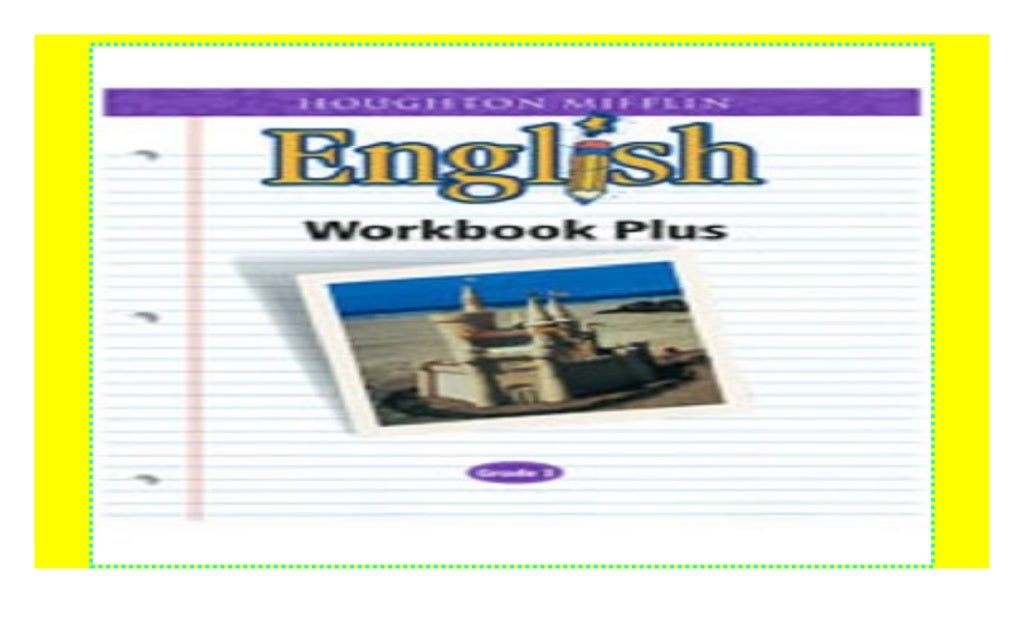 Houghton Mifflin English Workbook Plus Grade 3 Download P d f Houghton Mifflin English Workbook Plus Grade 3 Download P d f