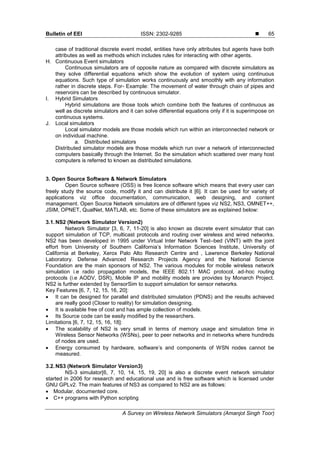 A Survey on Wireless Network Simulators | PDF