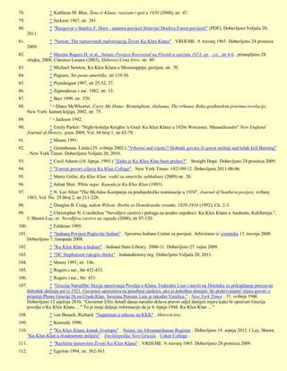 072712 usa ku klux klan runned government - croatian | PDF