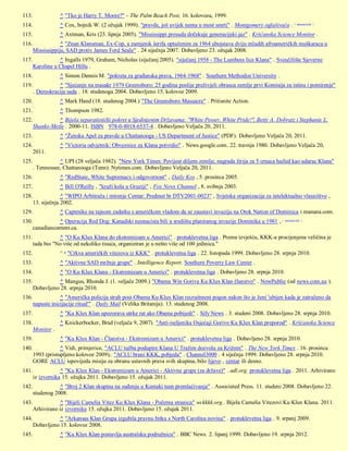 072712 usa ku klux klan runned government - croatian | PDF