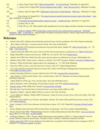 072712 usa ku klux klan runned government - croatian | PDF