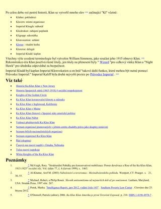 072712 usa ku klux klan runned government - danish | PDF