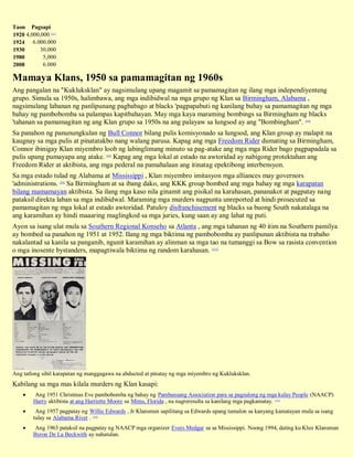 072712 usa ku klux klan runned government - filipino | PDF