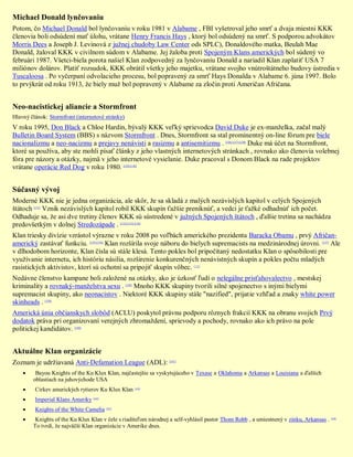 072712 usa ku klux klan runned government - slovak | PDF