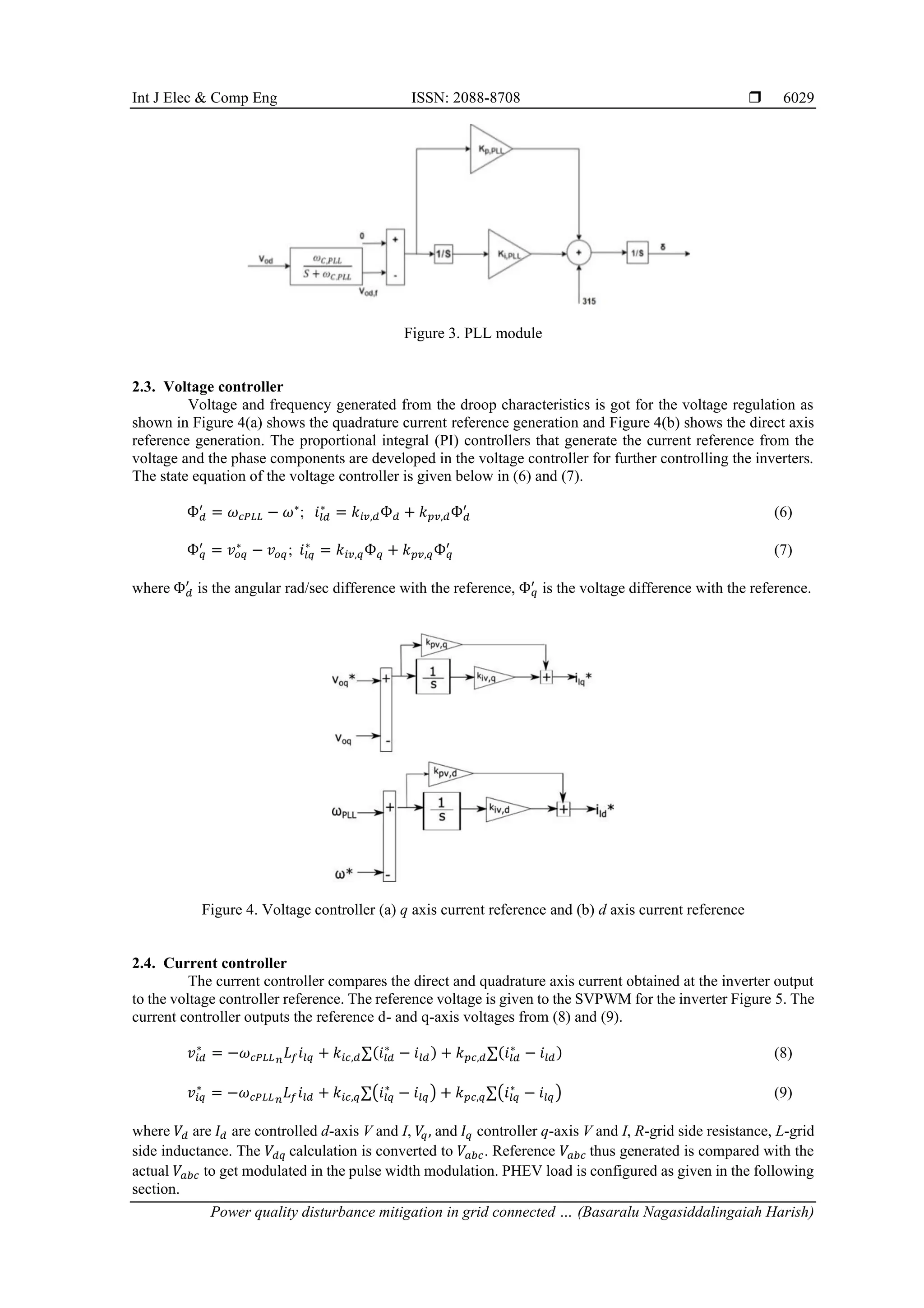 Power quality disturbance mitigation in grid connected photovoltaic distributed generation with ...