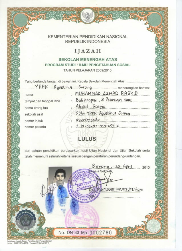 Copy of High School Diploma | PDF