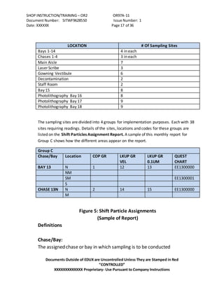 Technical Process Instruction Work Sample Docx Indoor Environmental