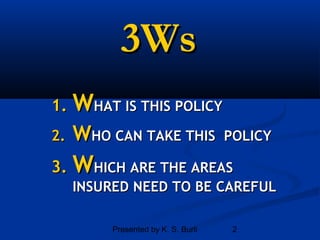 ABC of Engineering Insurance through 3Ws | PPT