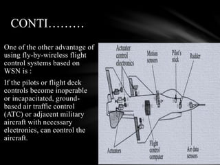 APPLICATION OF WIRELESS SENSOR NETWORKS TO AIRCRAFT CONTROL AND HEALTH ...