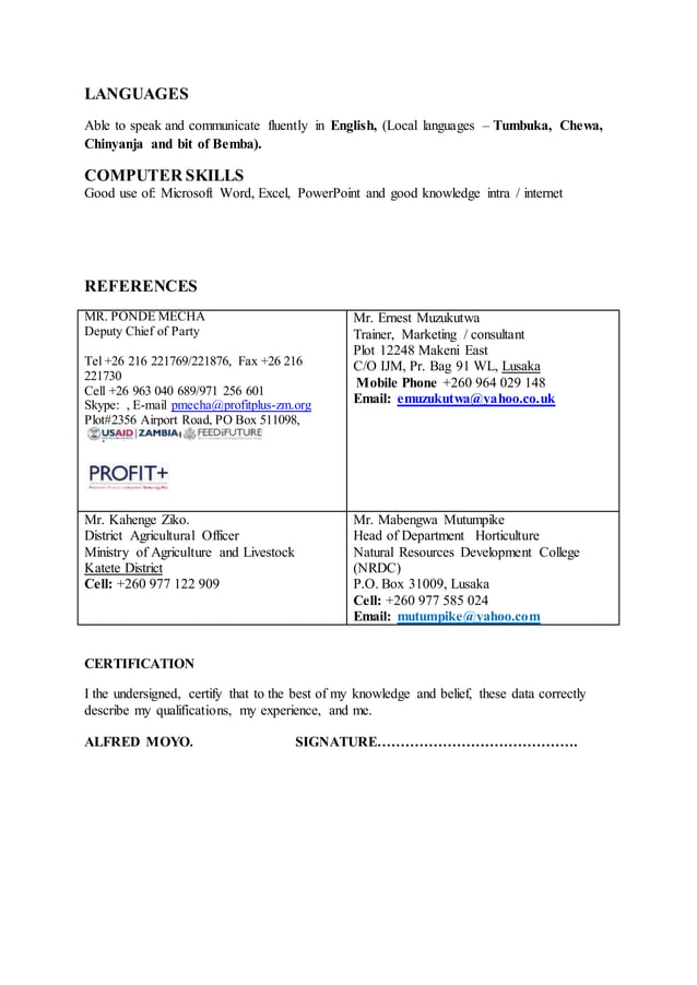 CURRICULUM VITAE ALFRED | DOCX