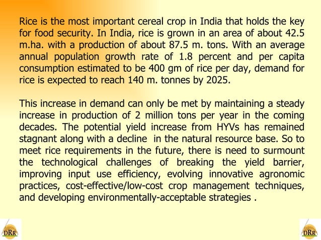 0733 System of Rice Intensification (SRI) and Integrated Crop ...