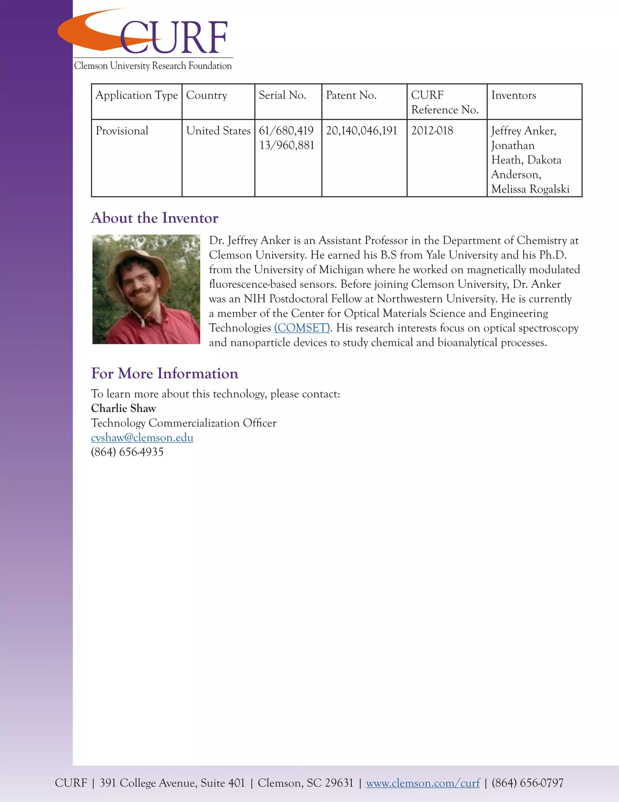 Writing Example - CURF | PDF
