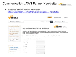 AWS Partner Network (APN) Visión General | PPTX