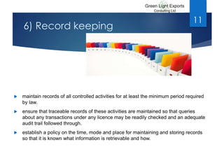 UK Export Controls: 8 Steps For Compliance | PPT