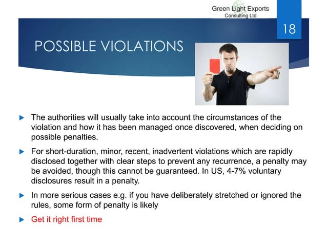 UK Export Controls: 8 Steps For Compliance | PPT