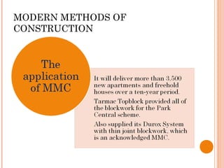 074 Modern Methods of Construction | PPT