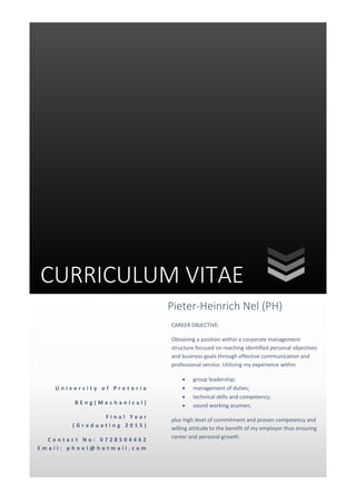 CV - PH Nel | PDF